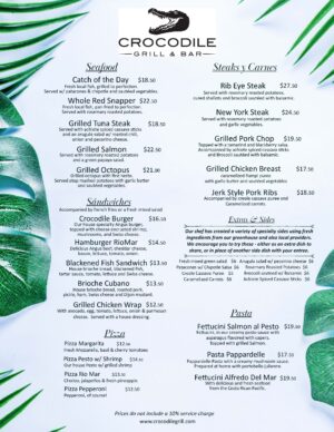 Home - Crocodile Grill & Bar