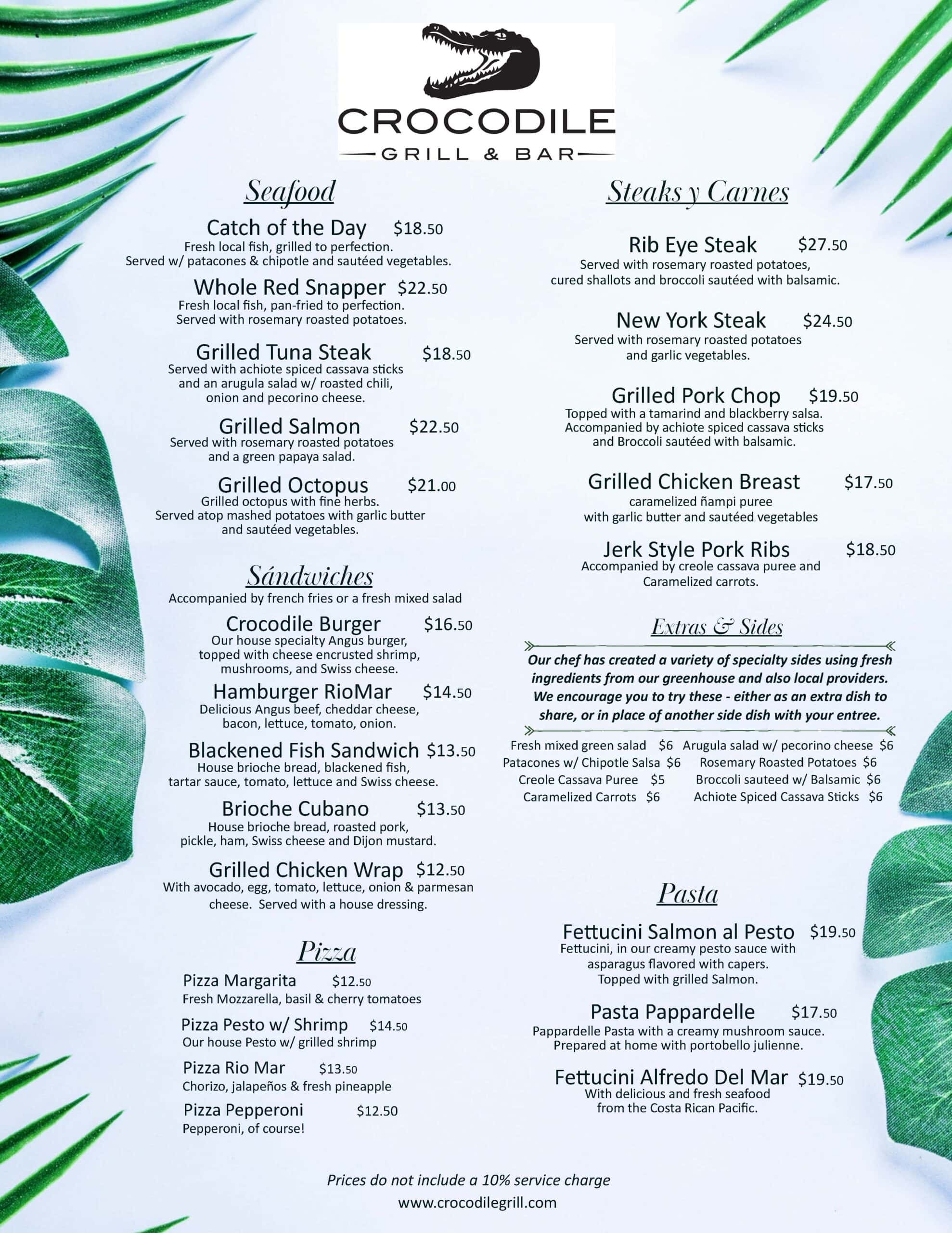 Home - Crocodile Grill & Bar
